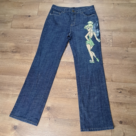 Disney | Jeans | Disney Store Exclusive Tinkerbell Jeans | Poshmark